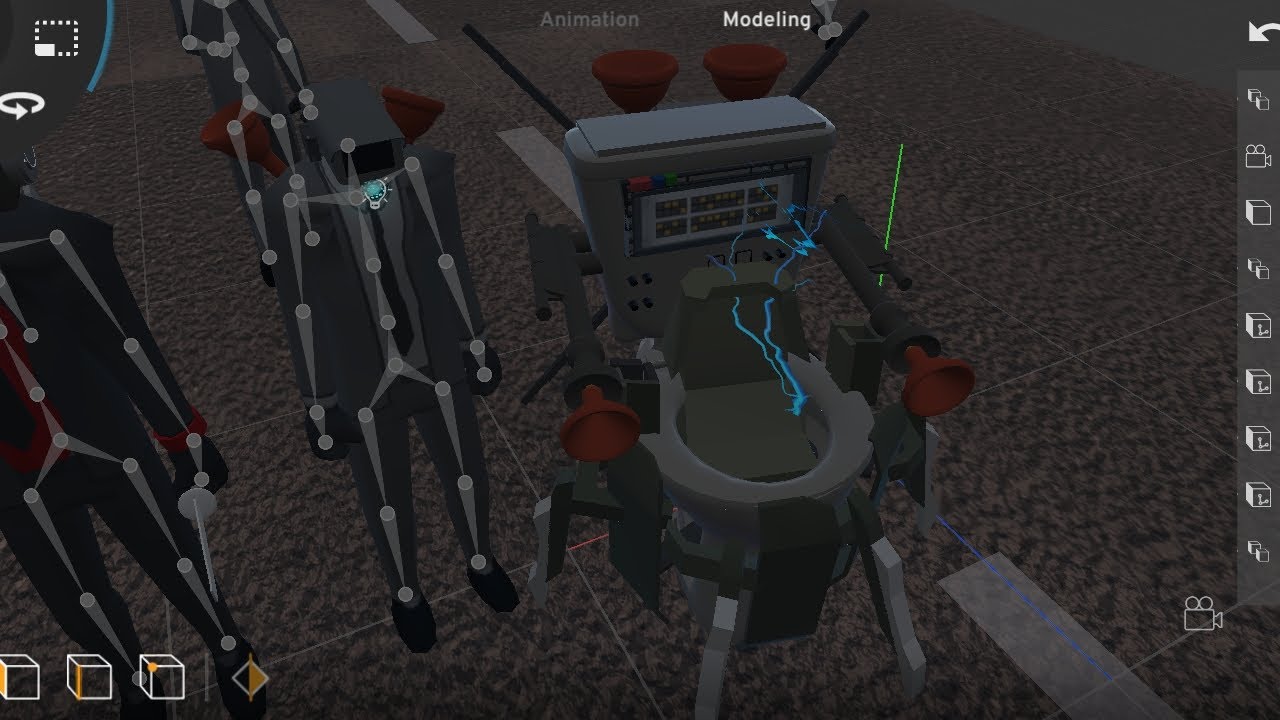 tutorial animation skibibi toilet Ep 66 in prisma3d - YouTube