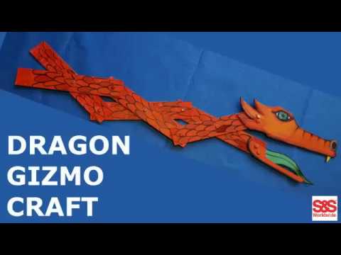 Color-Me™ Dragon Gizmo Craft - YouTube