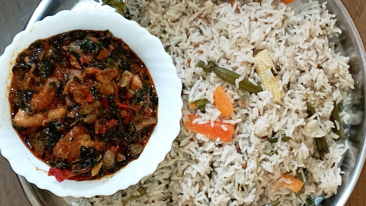 Coconut Rice || Coconut Vegetable Rice || Recipe || south Indian style ...