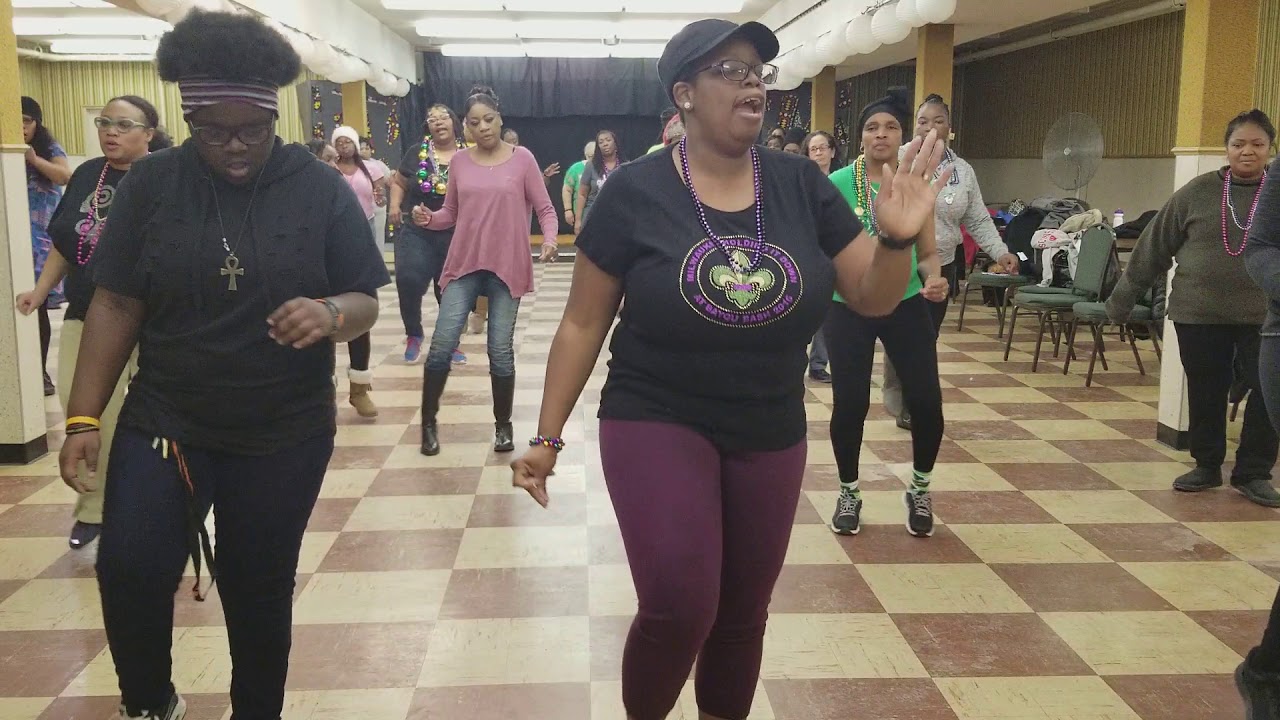 Great God Gospel Line Dance By Keezie White - YouTube