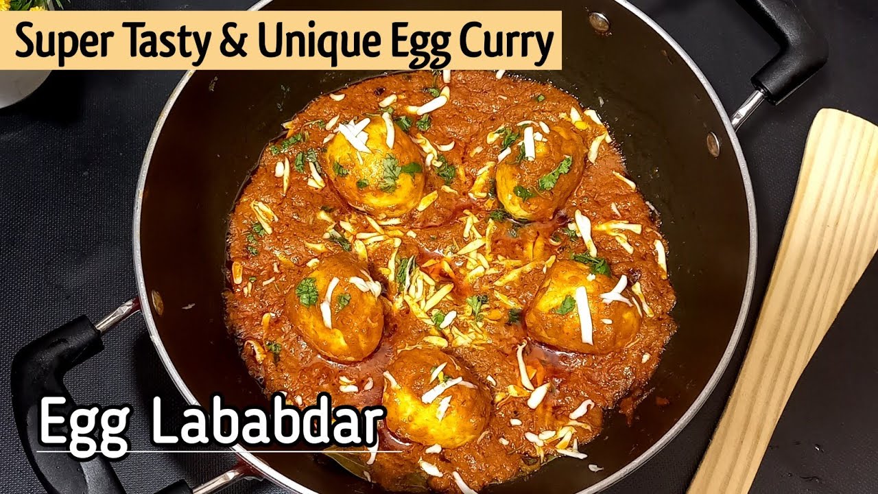 Egg Lababdar Recipe | Anda Lababdar | Egg Curry Recipe | Egg Recipes ...