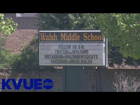 'Extensive' vandalism causes closure at Round Rock's Walsh Middle School | KVUE