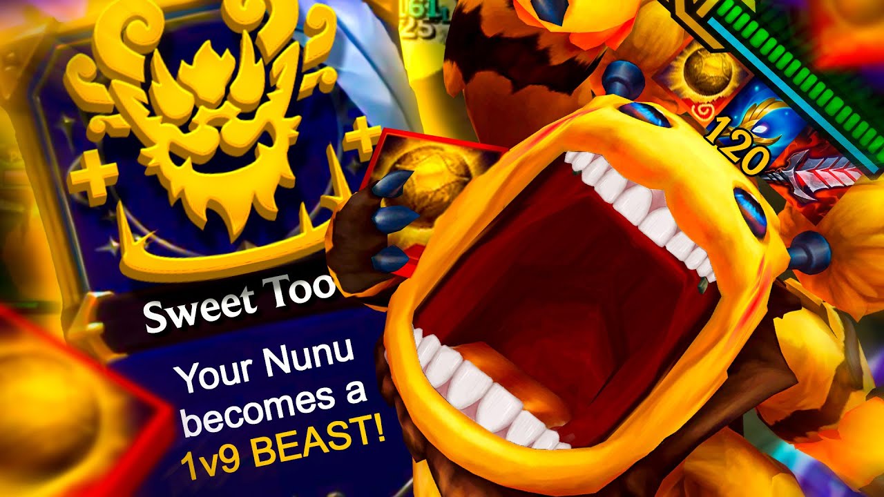 This Nunu Bites for 5200 DMG and Heals to Full Every Bite - YouTube