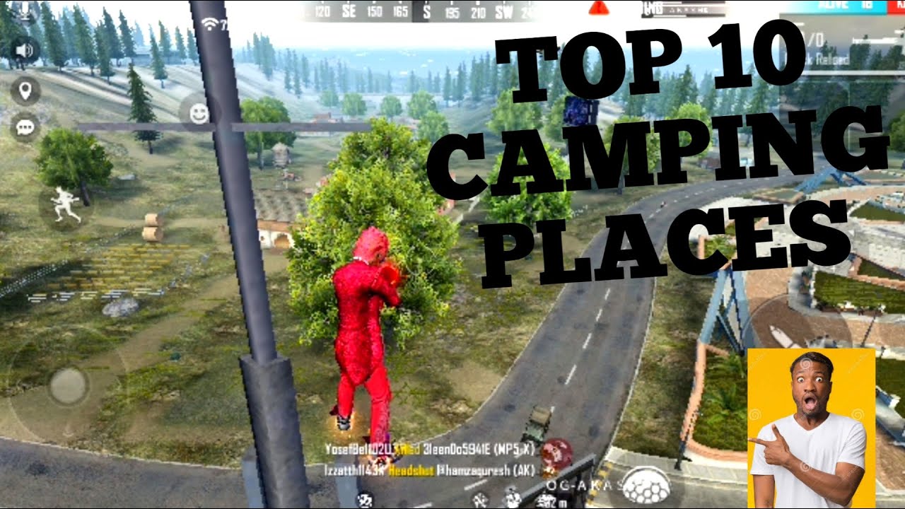 Top 10 camping / hiding places in Bermuda Remastered map. 😱🔥 - YouTube