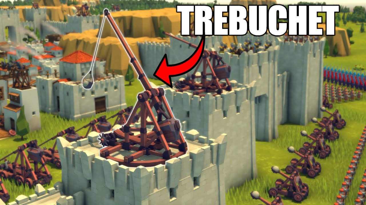 Huge CASTLE SIEGE - Trebuchets Vs 1,000,000 Peasants - Diplomacy Is Not ...