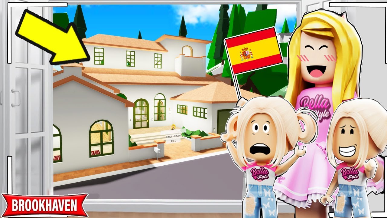 HISZPAŃSKIE DOMY w Brookhaven?! 😍 Nowa aktualizacja (Roblox) - YouTube