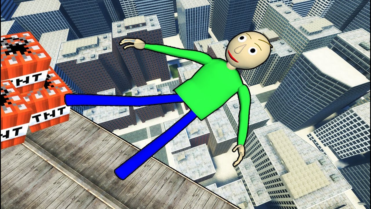 GMOD Physics demonstration | Baldi vol.7 - YouTube