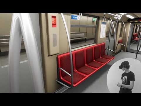 Unreal Engine VR tour and animation - Budapest M2 metro concept