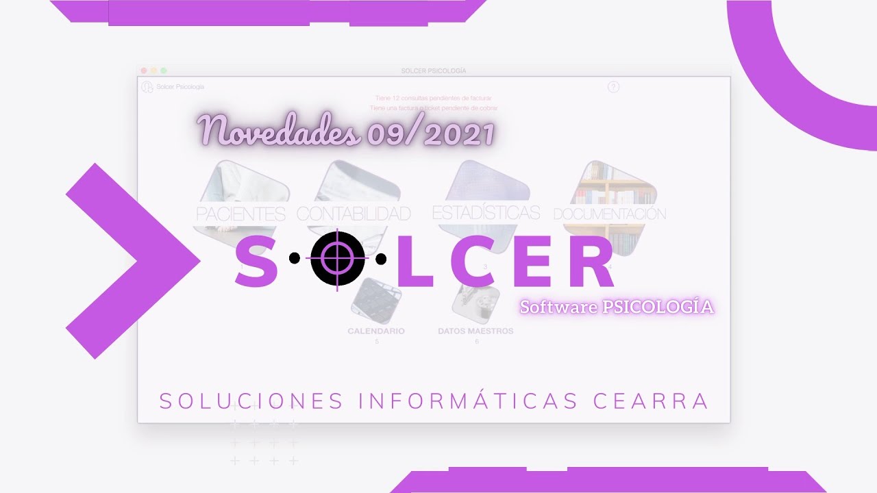 Programa SOLCER Psicología (Novedades 9/2021) - YouTube