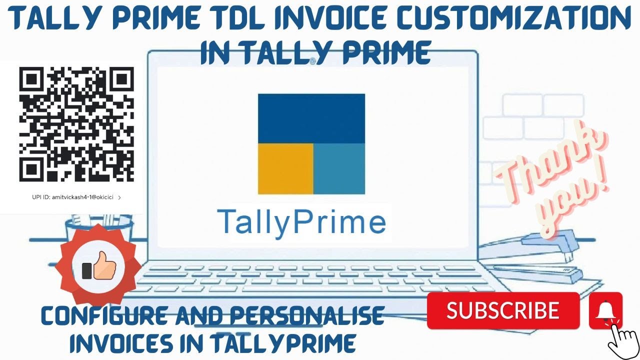 Tally Prime TDL Invoice Customization In Tally Prime L Configure And Tally Prime TDL Invoice Customization In Tally Prime L Configure And