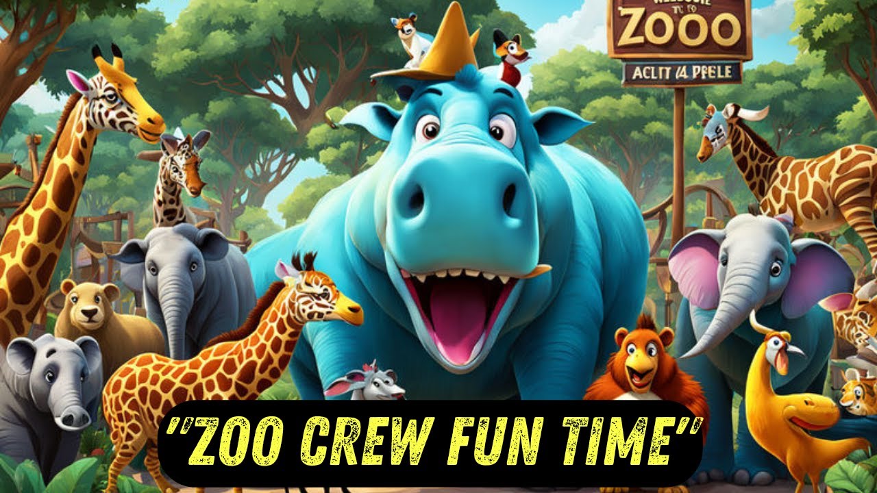 "Zoo Crew Fun Time" | Kids Poem & Song - YouTube