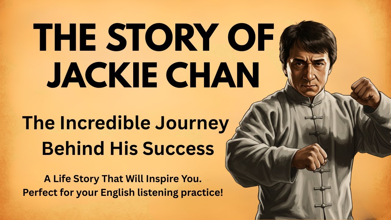 🌟 From Stuntman to Superstar: The Jackie Chan Story | Learn English ...