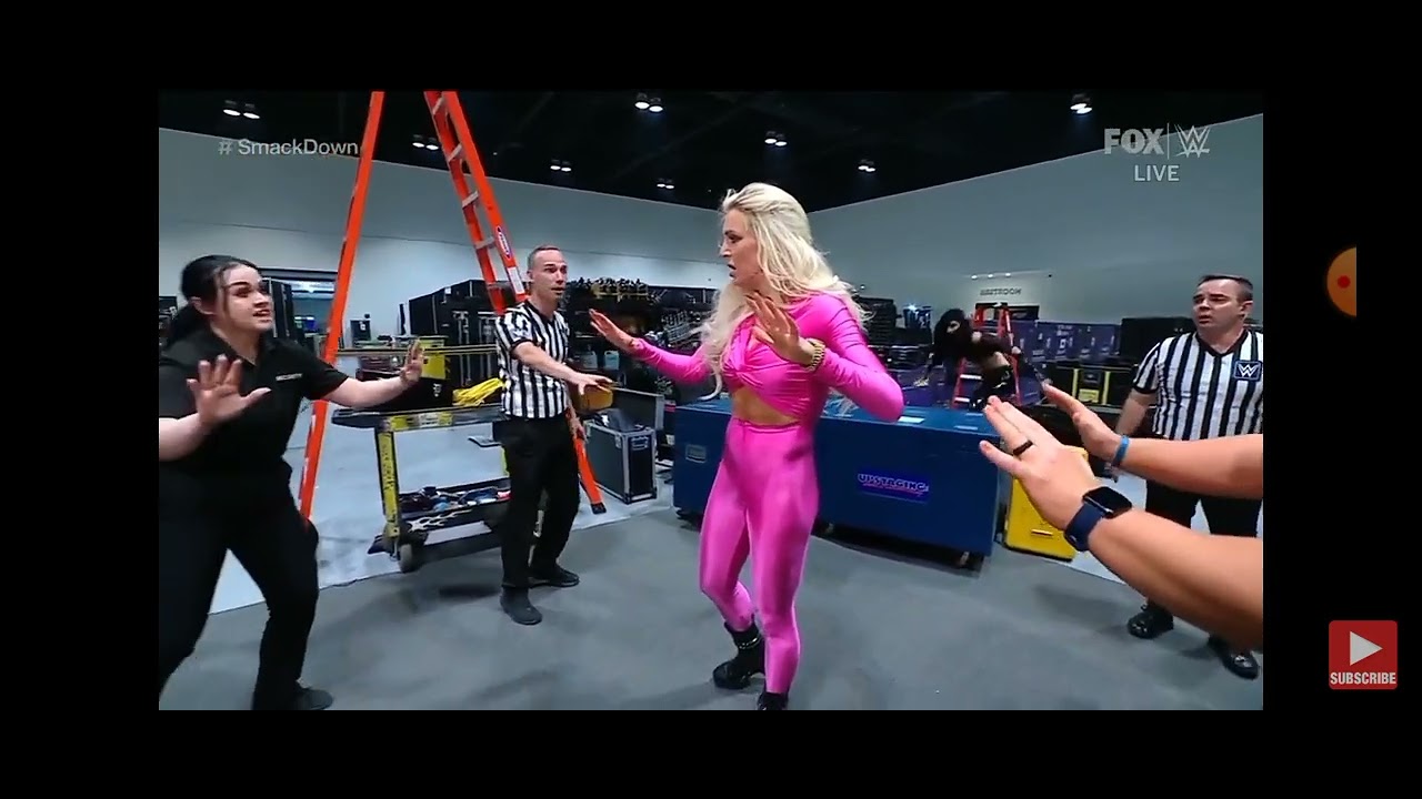 Charlotte Flair and Sonya DeVille brawl backstage: WWE SmackDown, Jan, 13, 2023 - YouTube