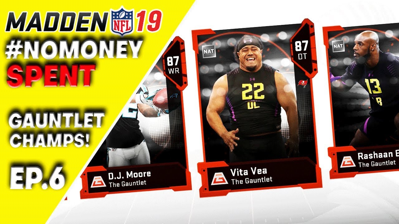 No Money Spent! What Is The BEST Rookie Gauntlet ELITE CHAMPION? Madden ...
