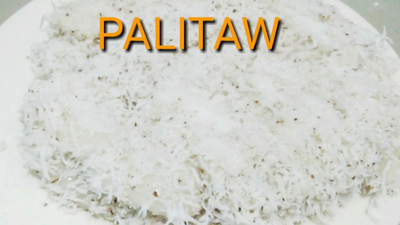 HOW TO MAKE PALITAW l QUICK AND EASY RECIPE l Yojam Otig - YouTube
