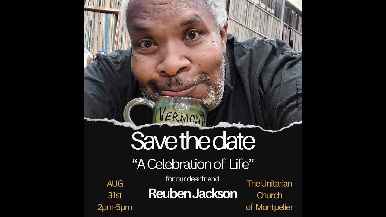Celebration of Life for Reuben Jackson LIVE at 8/31/2024 at 2:00PM ...