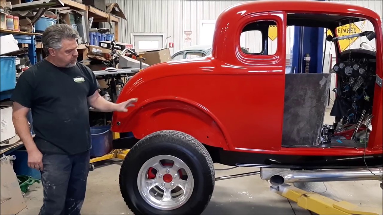 1932 Ford Coupe Hot Rod, Rear Fenders Ready To Install ...