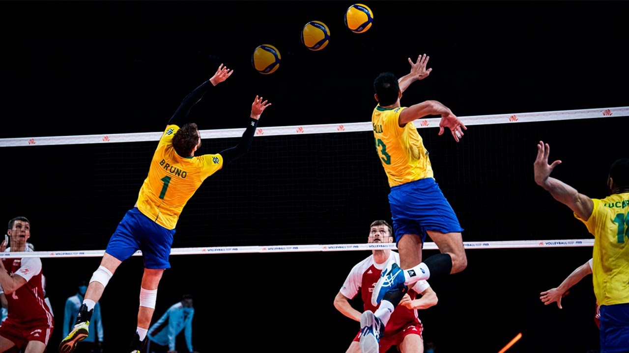 The Art of Bruno Rezende | Most Creative Volleyball Setter | 200 IQ ...