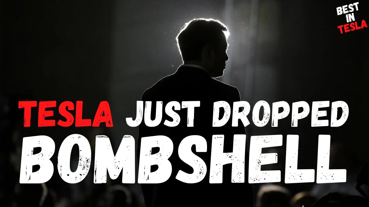 This is PROFOUND! - Tesla Just dropped a couple of Bombshells in the ...