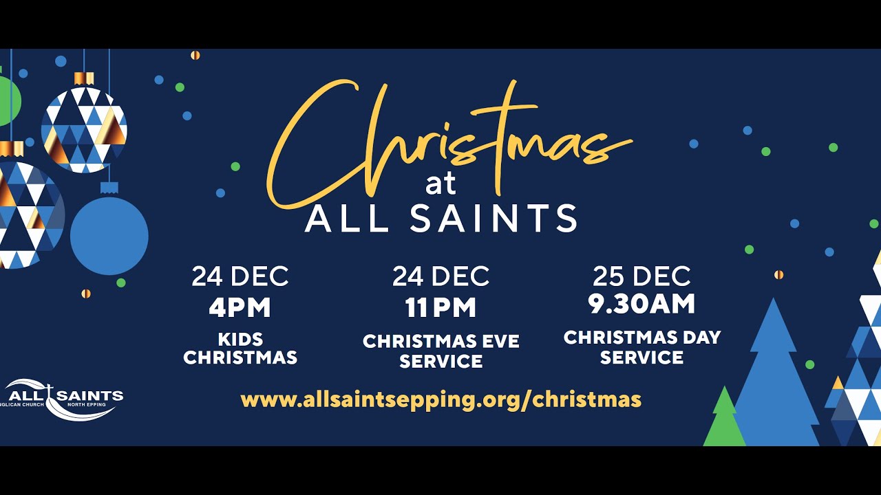 All Saints Christmas Day Service | 25 December 2024 - YouTube