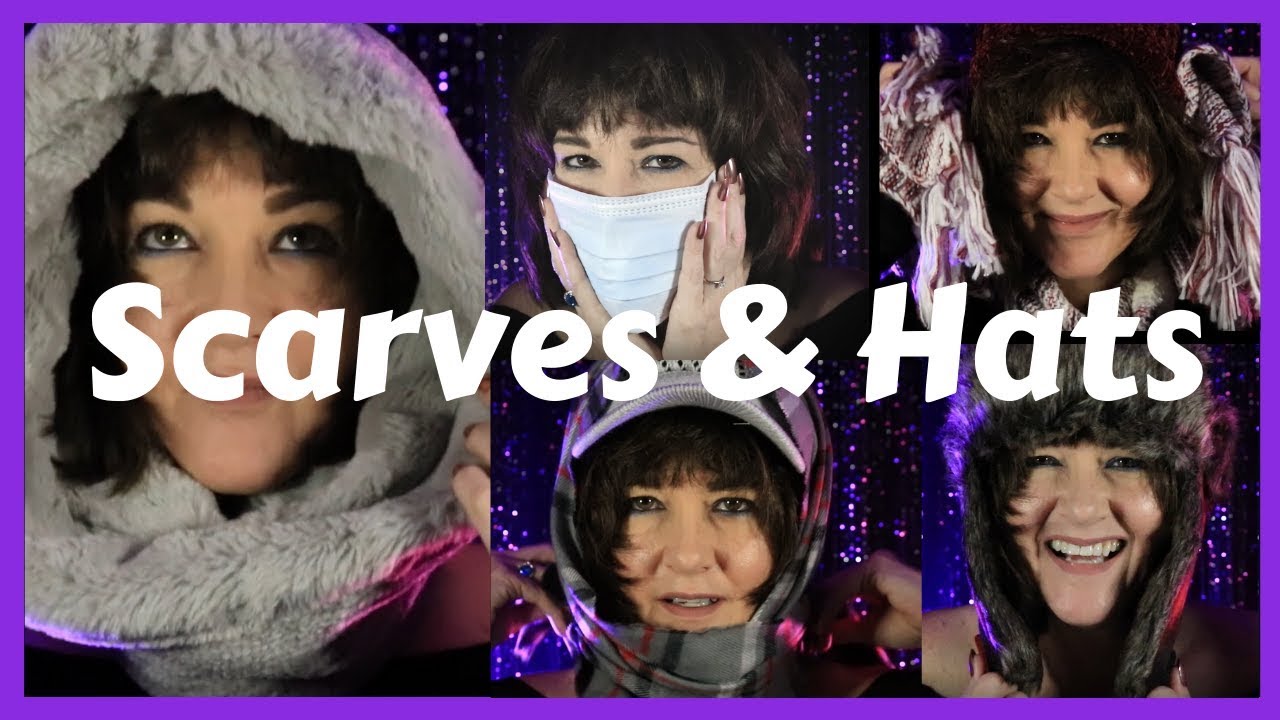 [ASMR] Scarves & Hats 🌟🌟🌟 Request (Whispered) - YouTube