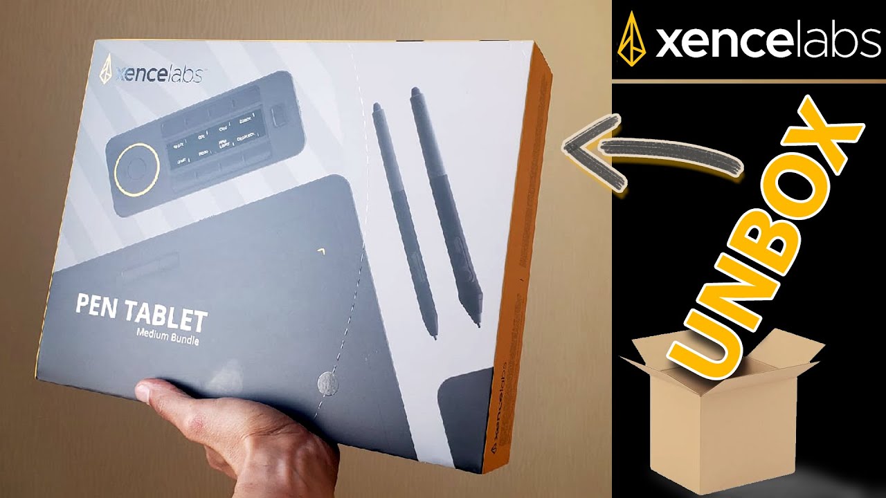 Unboxing Xencelabs Bundle Pen Tablet - YouTube