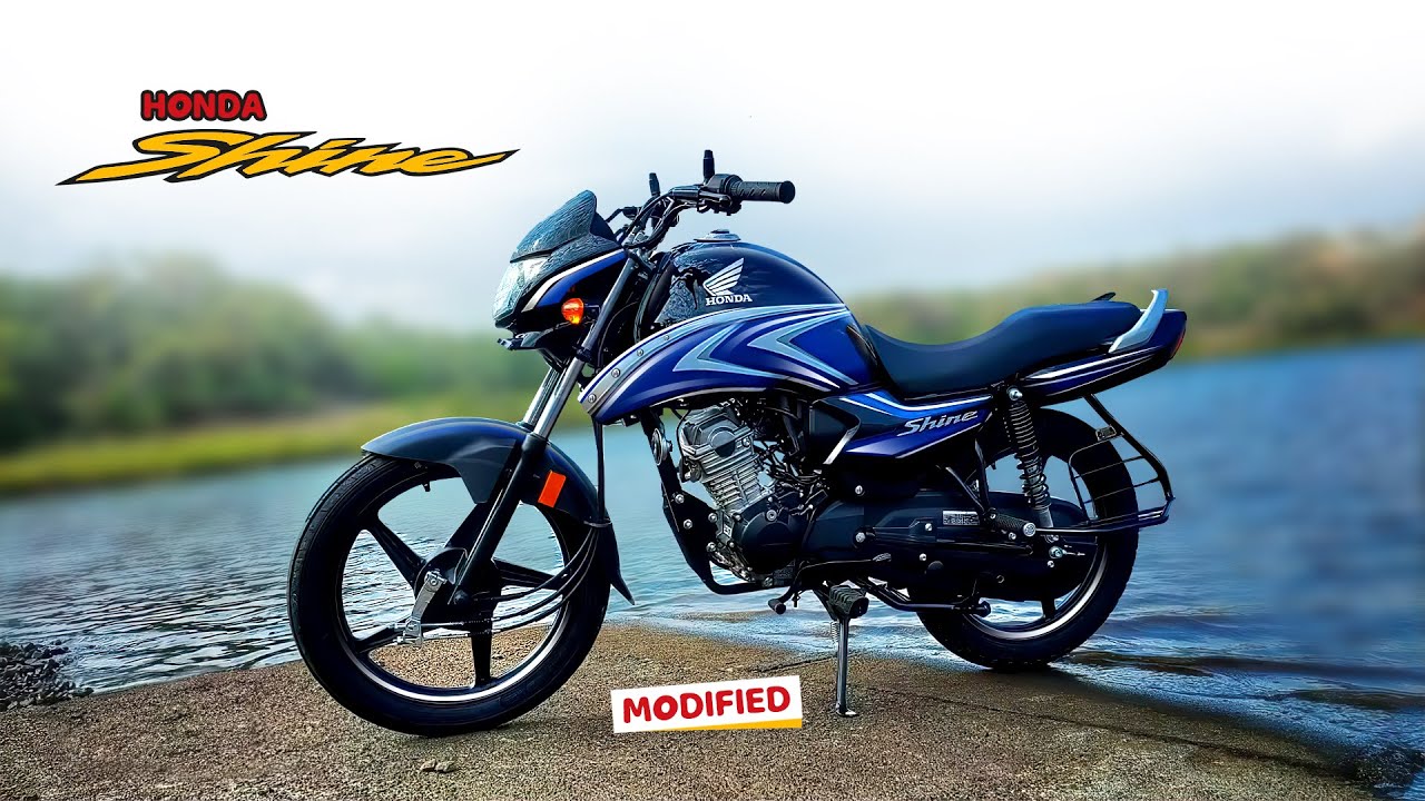 2023 - New - Honda Shine 100cc Bike Modified - YouTube