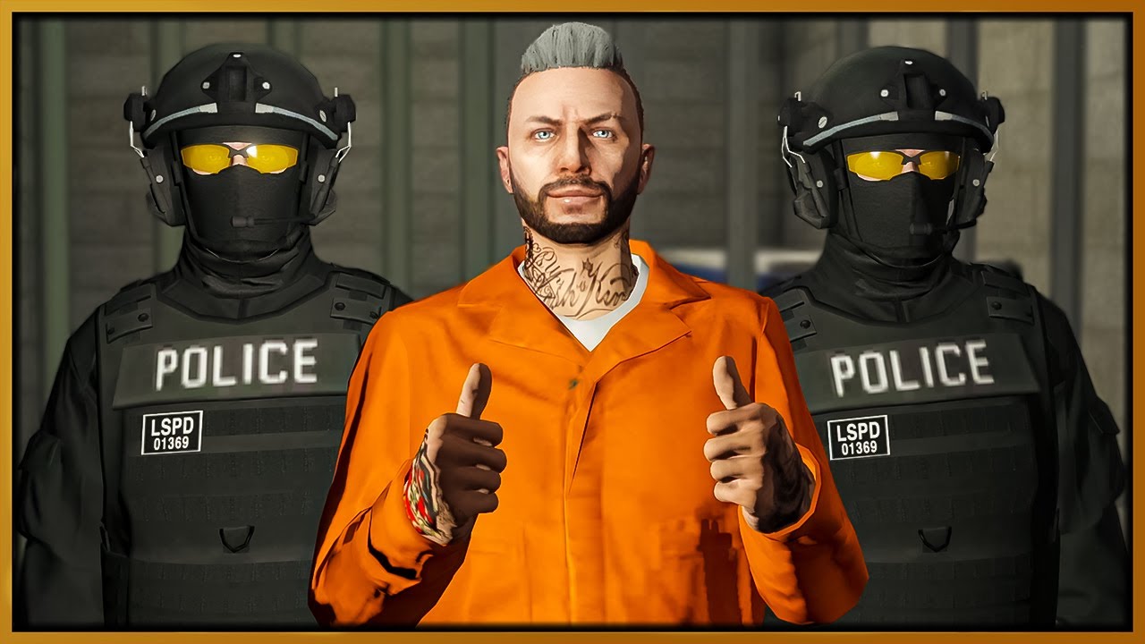 GTA 5 RP - Jail Day in The Life - YouTube