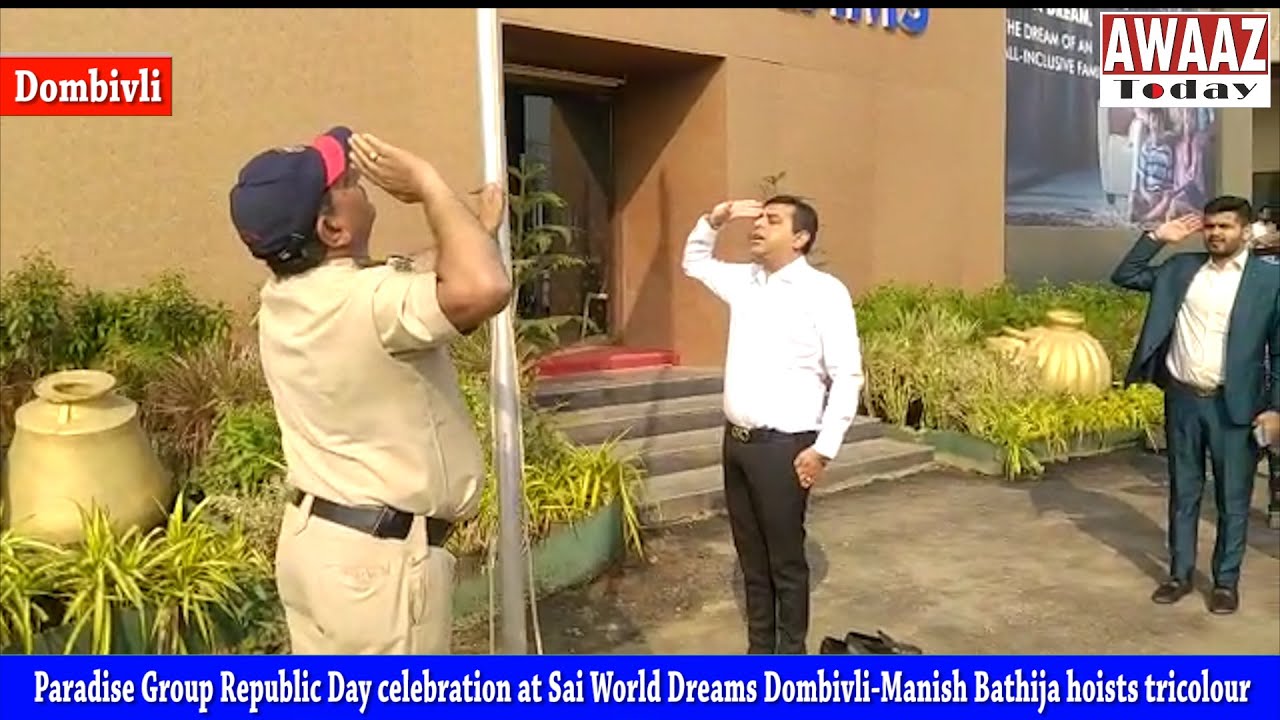 Paradise Group Republic Day celebration at Sai World Dreams Dombivli ...