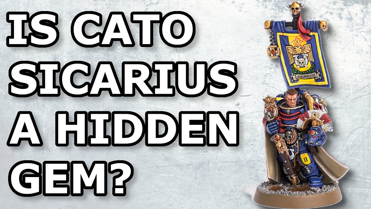 Is Cato Sicarius an interesting option? | Space Marines #warhammer #40k ...