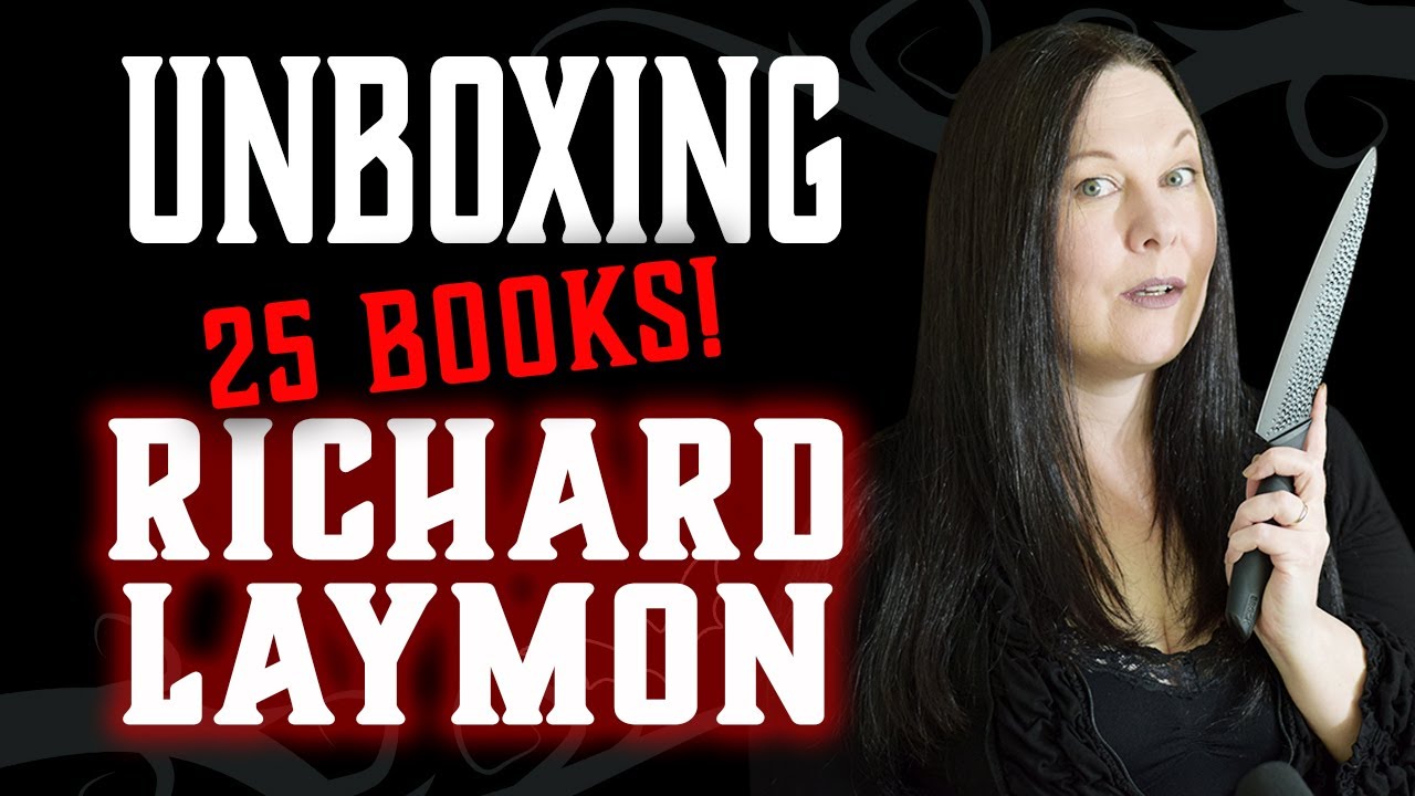 Unboxing Richard Laymon: Master of extreme horror 25 book haul! - YouTube