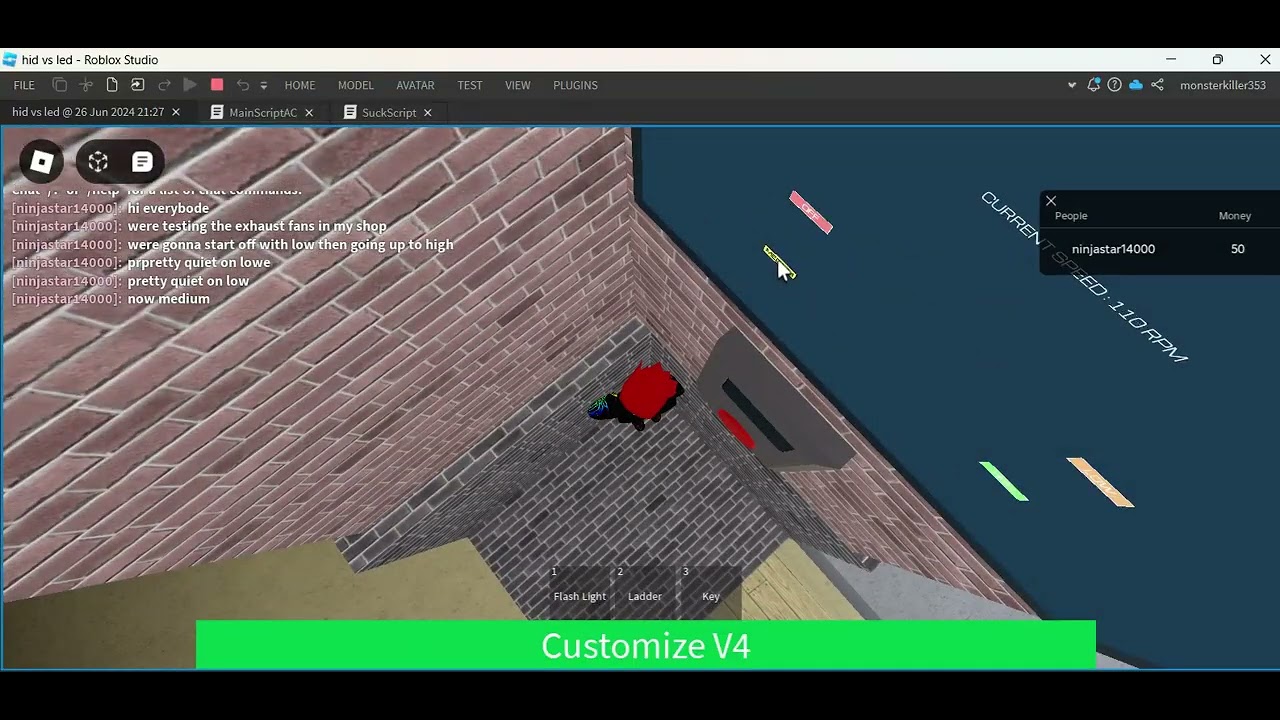Testing Exhaust Fans in My Shop in Roblox Studio - YouTube