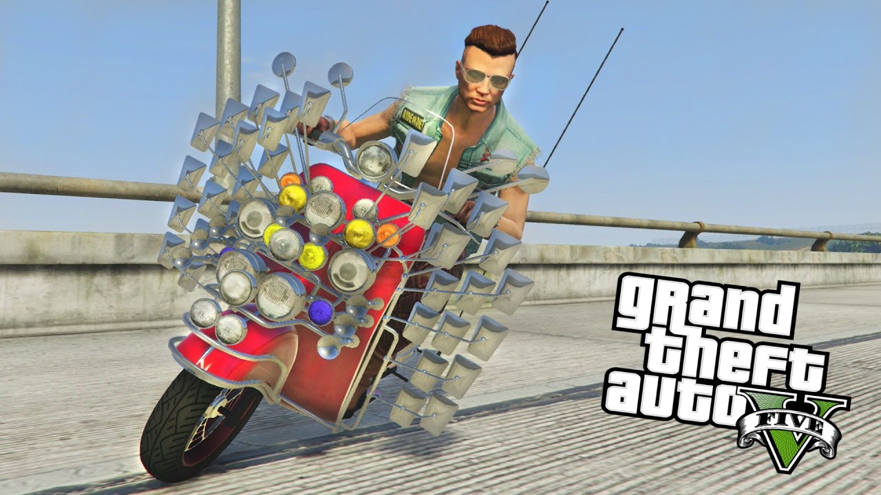 IL VEICOLO PIÙ STRANO DI GTA 5 ITA! - FAGGIO MOD & QUAD DLC CENTAURI ...