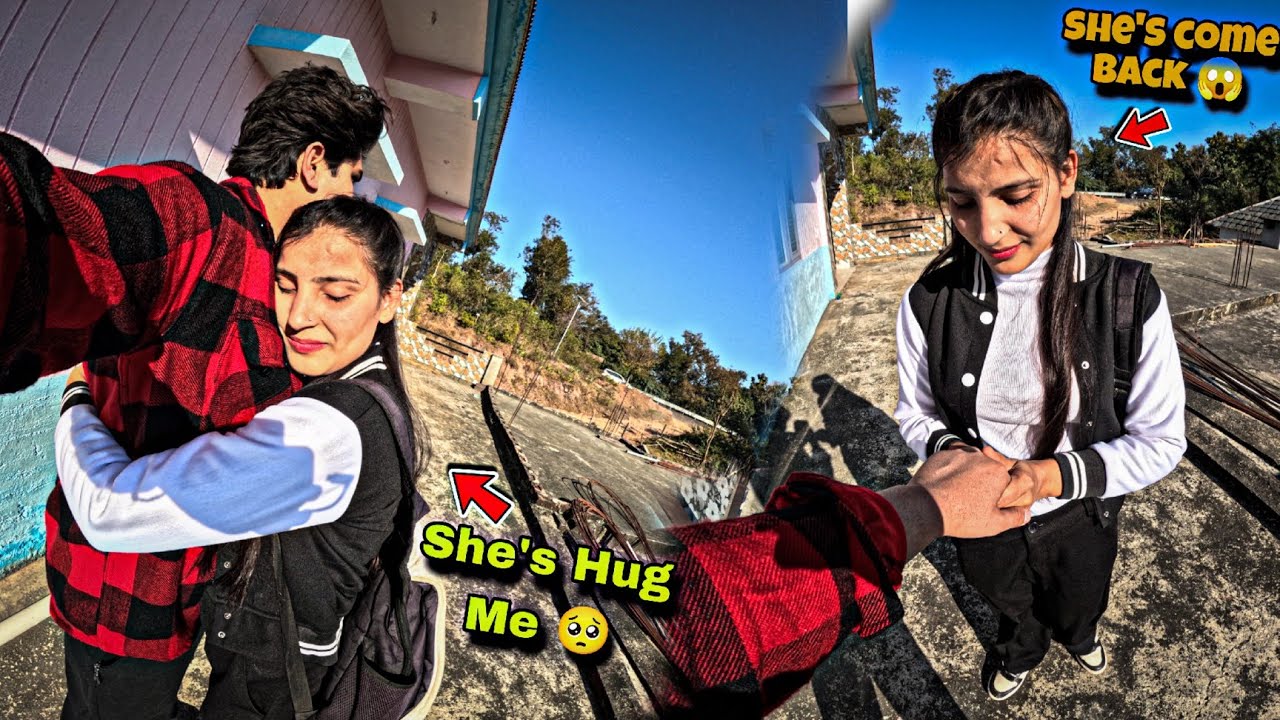 She's Hug Me 🥺/she's come back ️she Totally Impressed with me 😱/finally ...