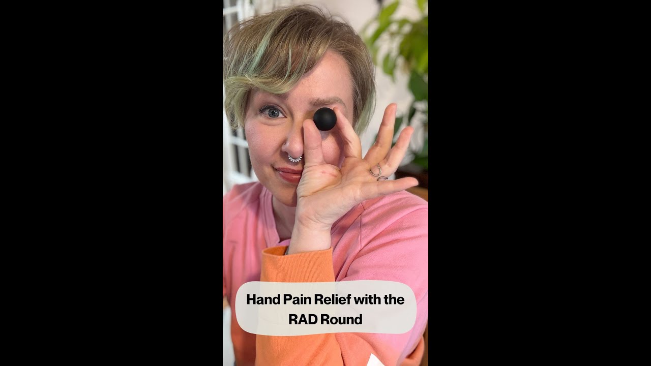 Hand Pain Relief Using a RAD Round #painfulhands | Monarch Mending ...