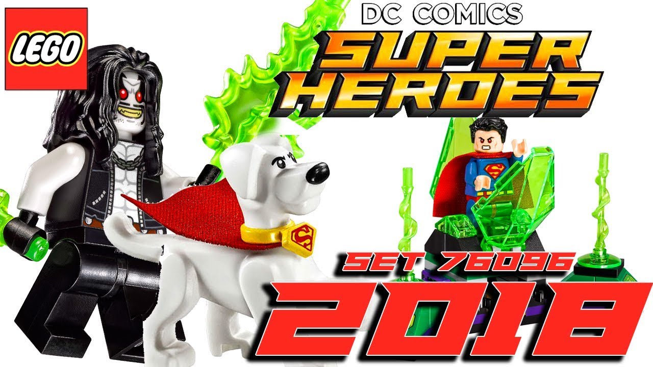 LEGO DC Super Heroes Superman Krypto Team-Up 2018 - set 76096 - Lego ...