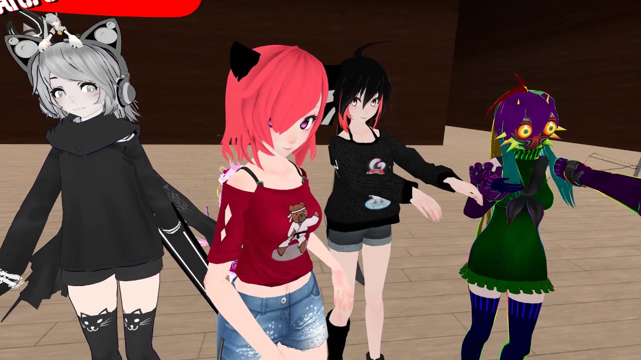 [VRChat Shorts] Teaching Friends How To Floss In VRChat - YouTube