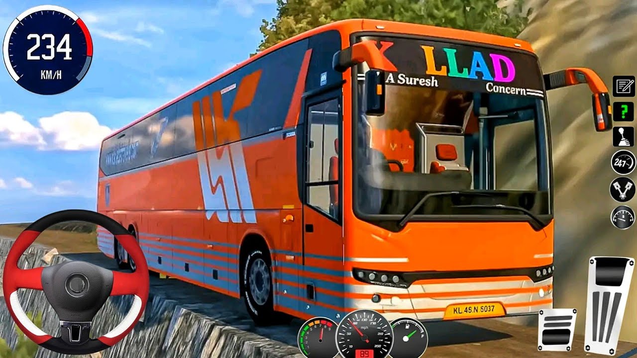 Impossible Coach Bus Offroad Driving - Bus Simulator 3D - Bus Game ...