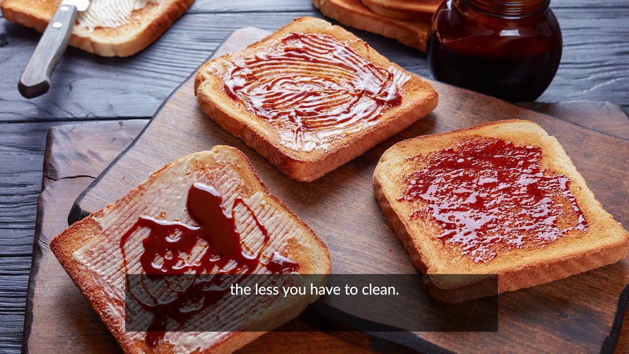 How to Clean Sticky Food Containers - YouTube