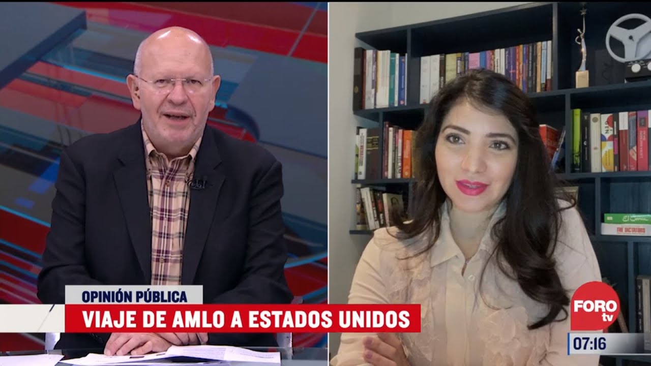 Heidi Osuna con Raymundo Riva Palacio en FORO tv presentando la ...