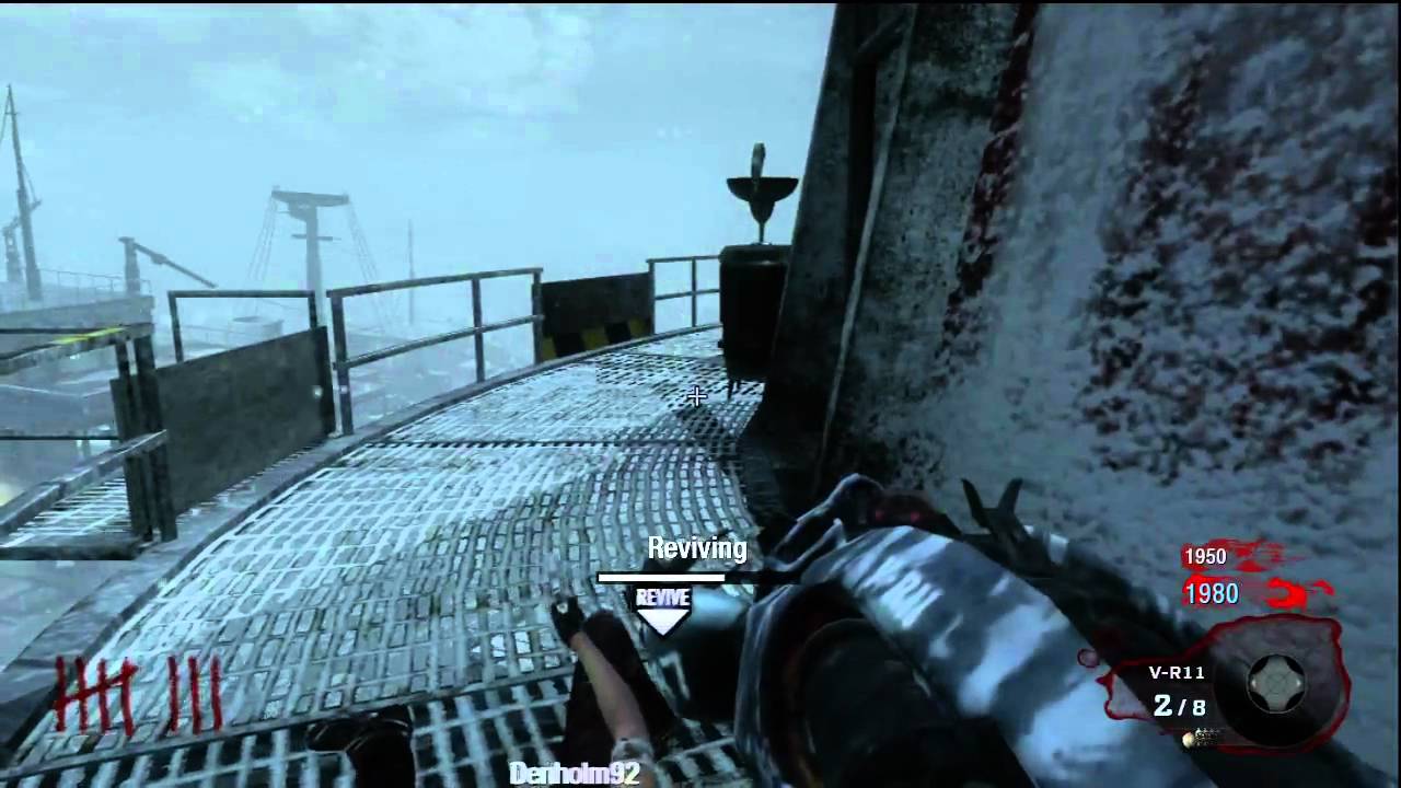 Black Ops - Call Of The Dead: V-R11 "Human Gun" - YouTube