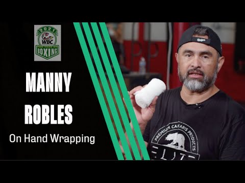 Manny Robles on hand wrapping, WBC Films - YouTube