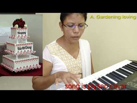 Happy Birthday To You Song is Piyano  Cover