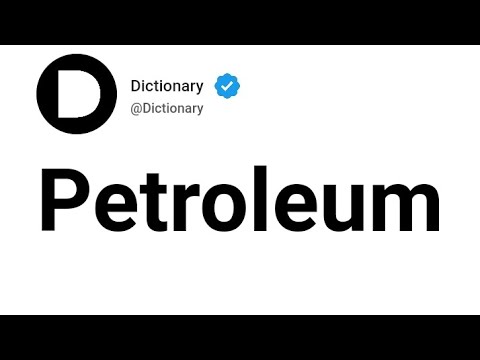 Petroleum Meaning In English - YouTube