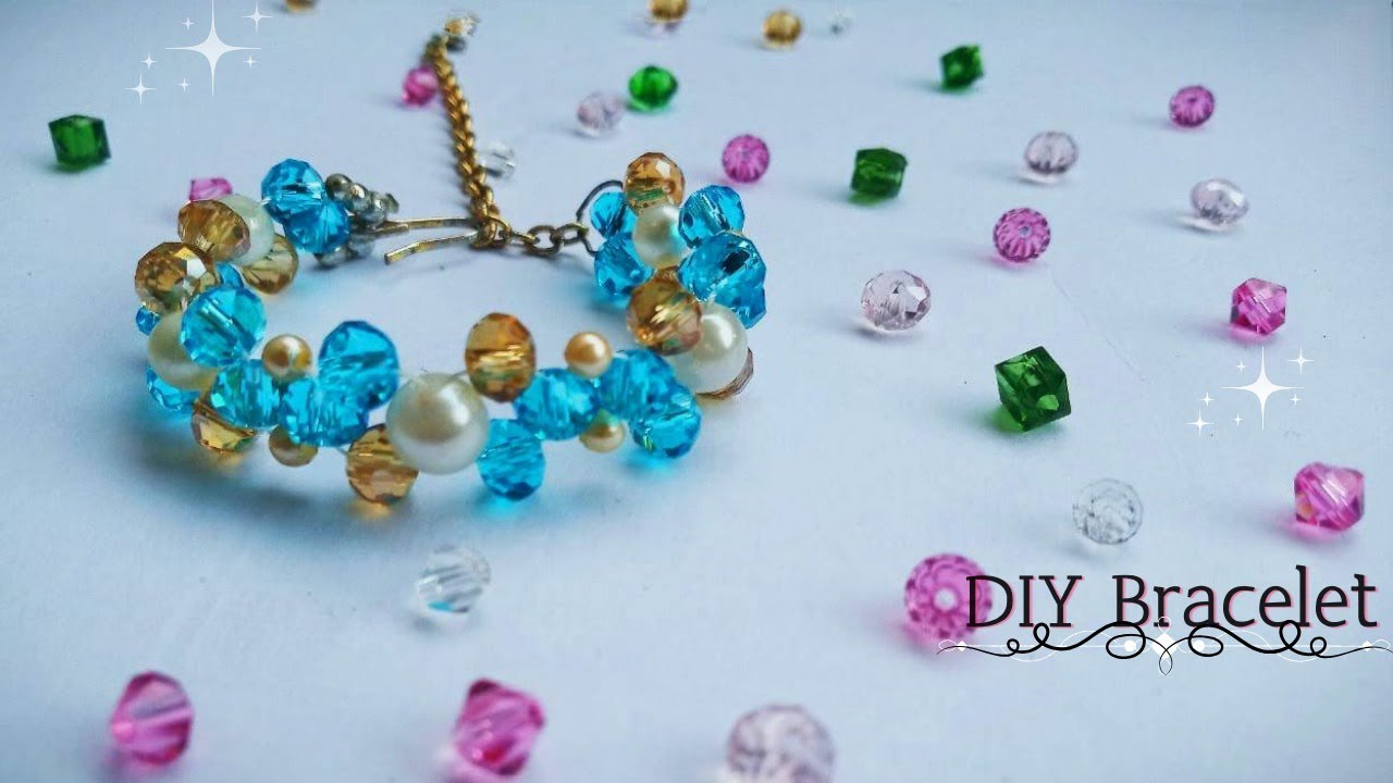 Diy Easy & Beautiful Bracelet Tutorial | Step By Step - YouTube