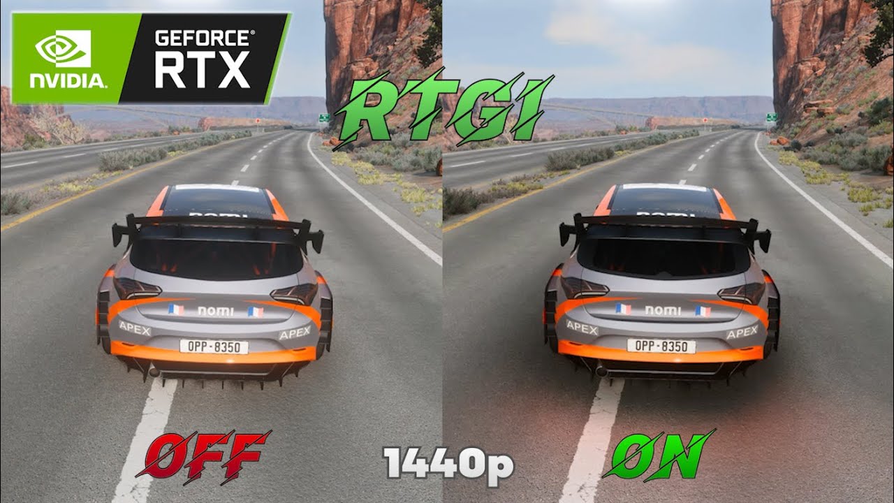 BeamNG ( RTGI Reshade ) | Looks Amazing! | Slow Motion And Gameplay ...