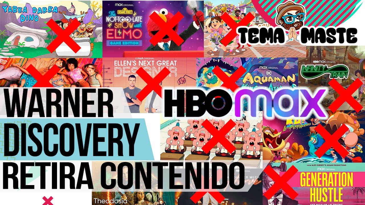 TEMA MASTE DISCOVERY ELIMINA MAS CONTENIDO DE HBO MAX - YouTube