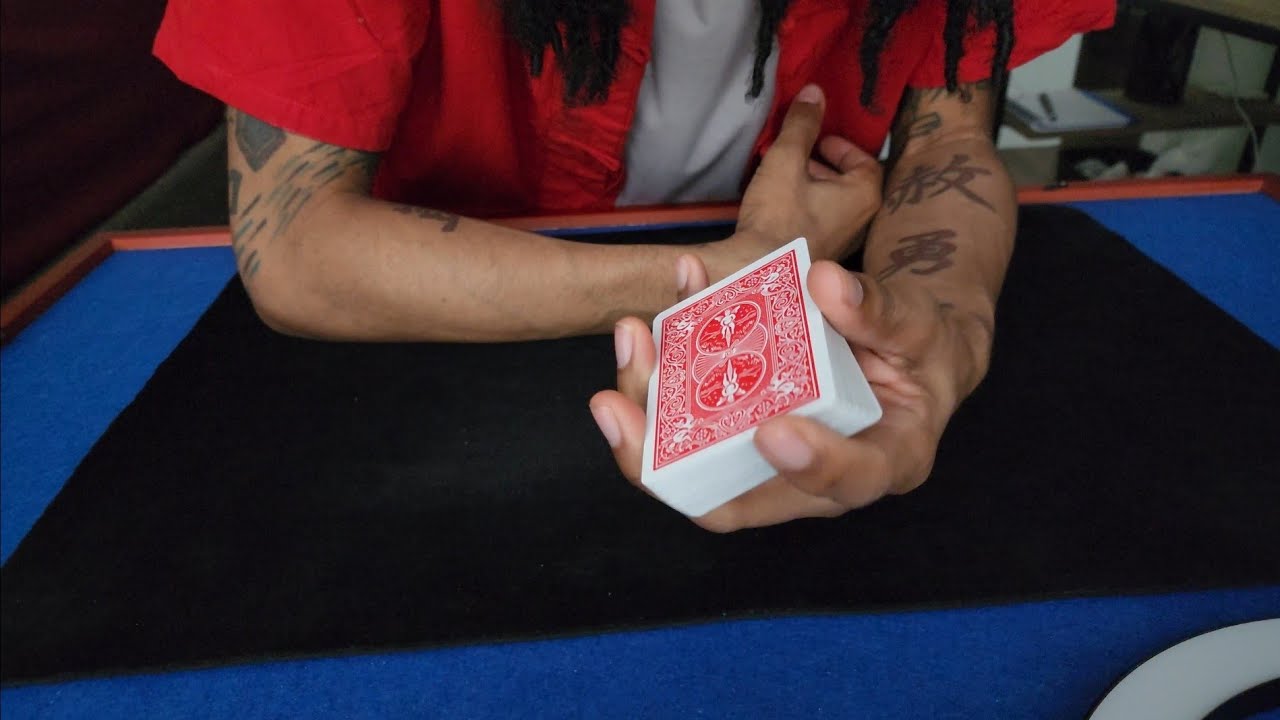 How to Do the Perfect One-Handed Cut | Card Magic Tutorial - YouTube
