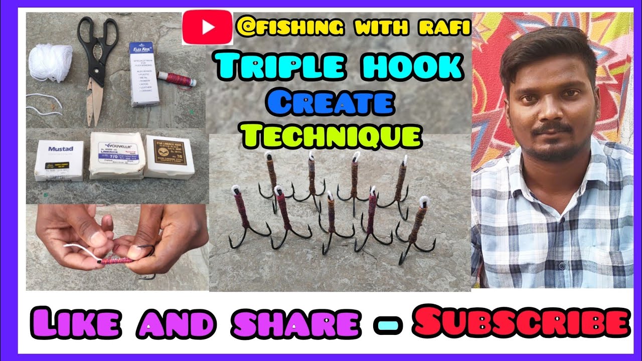#How To Create Triple Hook tips and #triplehooks createtechnique ...