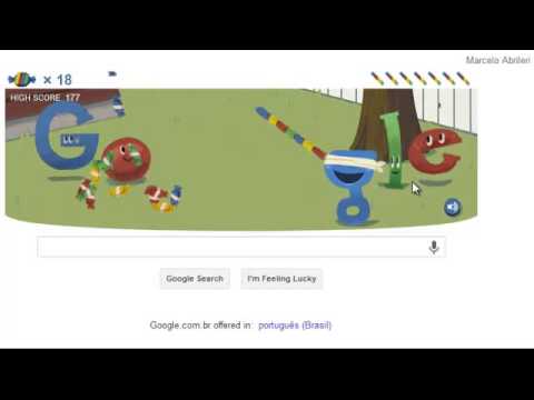 How to get a Highest Score in the Google 15th anniversary game (178 ...
